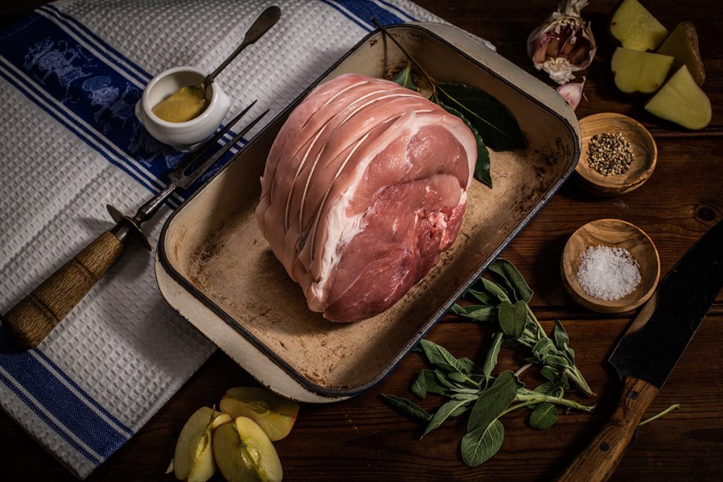 Free Range Pork Leg, Boned & Rolled | Rolled Leg of Pork | Rolled Leg ...