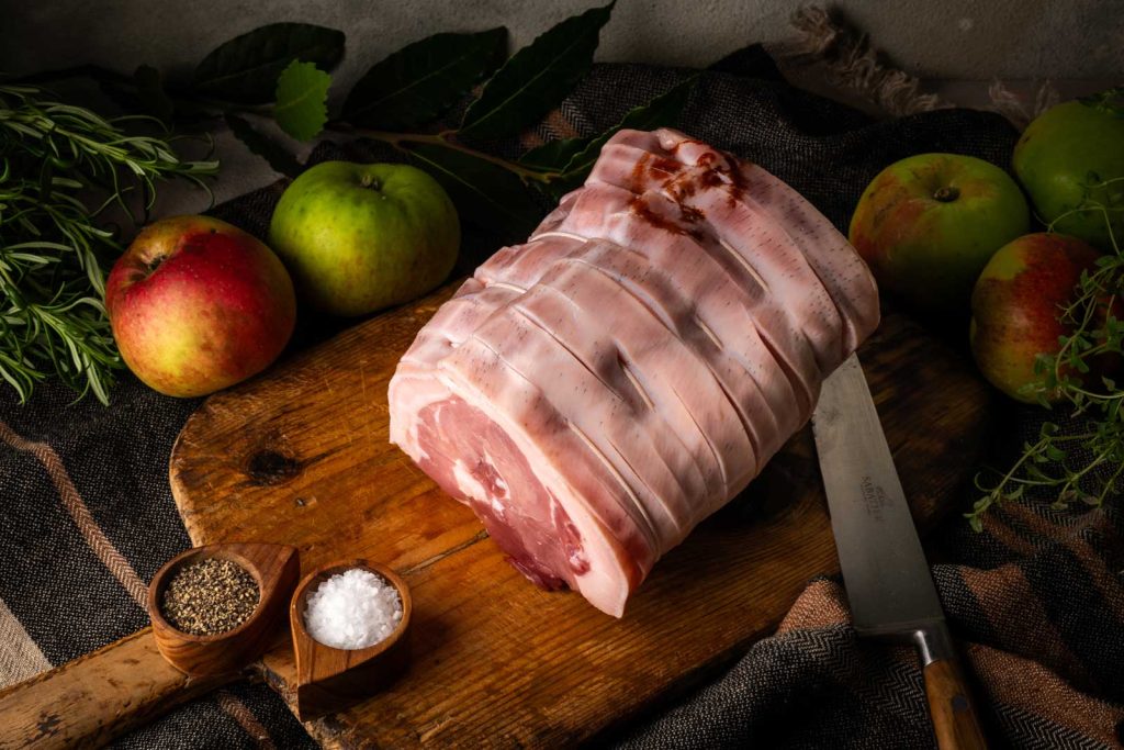 Free Range Pork Leg, Boned & Rolled | Rolled Leg of Pork | Rolled Leg ...