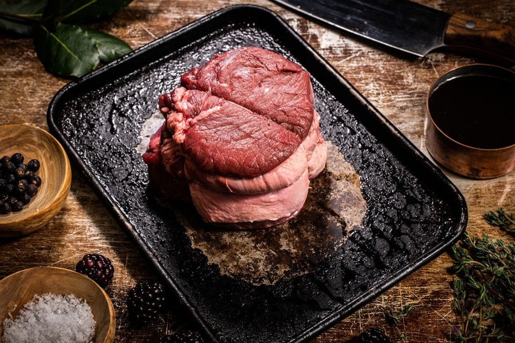 Wild Venison Haunch, Boneless (700g) | Buy Wild Venison Joints
