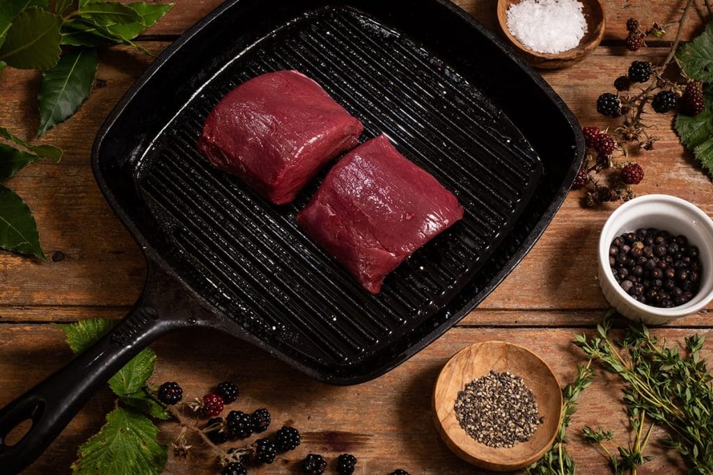 Wild Venison Fillet Steaks (300G) | Buy Venison Fillet Steak UK