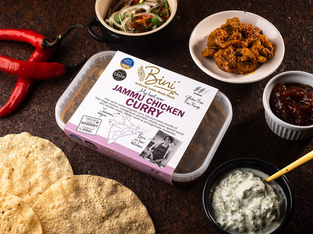 Bini Jammu Chicken Curry (375g) | Gourmet Chicken Curry Ready Meal