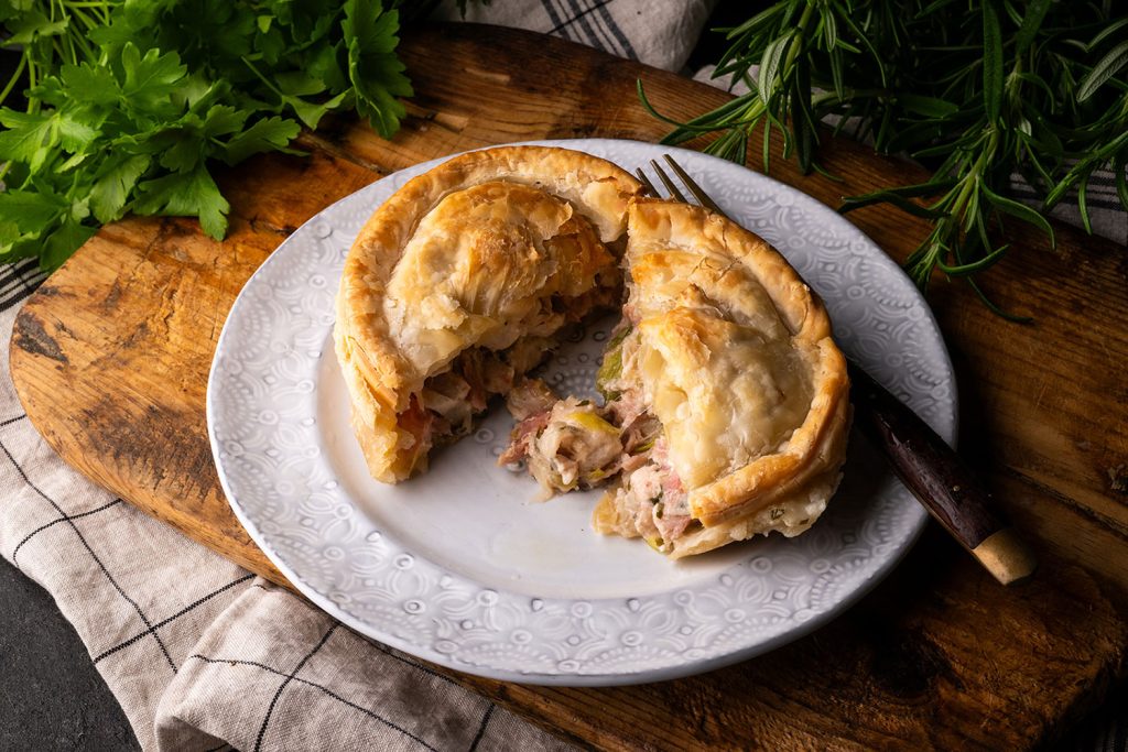 The Dorset Pie Company Handmade Ham Hock, Leek and Mustard Pie (360g) £6.15