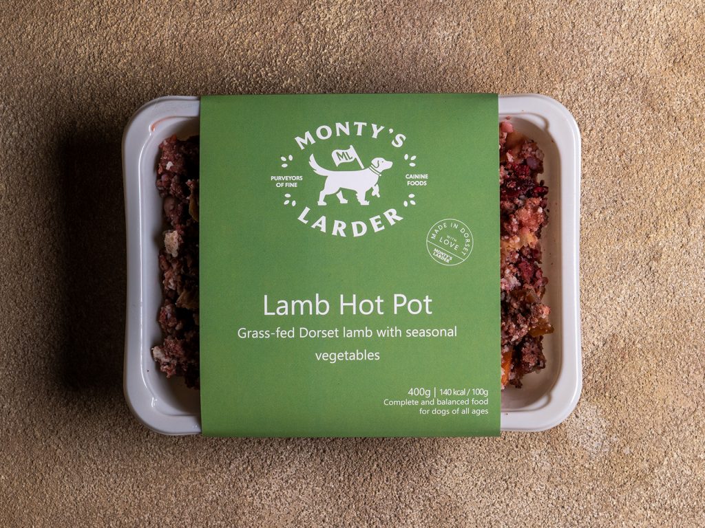 Monty's Larder : Lamb Hot Pot Grass Fed Dog Food Subscription