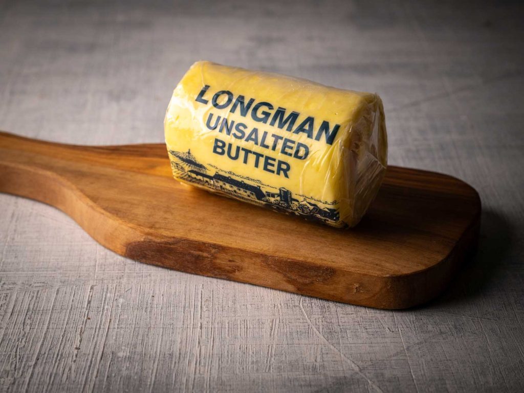Longman's Unsalted Butter (250g) - The Dorset Meat Company